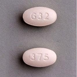 Pill Finder: G32 375 Pink Elliptical / Oval - Medicine.com