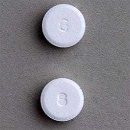 Pill Finder: G 8 White Round - Medicine.com