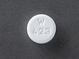 Pill Finder: W 423 White Round - Medicine.com