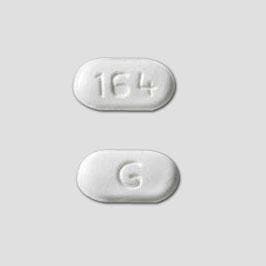 Pill Finder: G 164 White Elliptical / Oval - Medicine.com