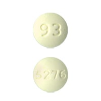 Pill Finder: 93 5276 Yellow Round - Medicine.com