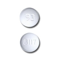 Pill Finder: 93 8117 White Round - Medicine.com