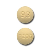 Pill Finder: 93 7236 Yellow Round - Medicine.com