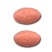 Pill Finder: 93 1051 Brown Elliptical / Oval - Medicine.com