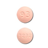 Pill Finder: 93 7232 Pink Round - Medicine.com