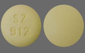Pill Finder: SZ 912 Yellow Round - Medicine.com