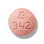 Pill Finder: E 342 Pink Round - Medicine.com