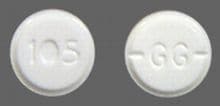 Pill Finder: GG 105 White Round - Medicine.com