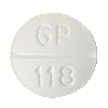 Pill Finder: GP 118 White Round - Medicine.com