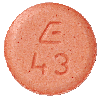 Pill Finder: E 43 Orange Round - Medicine.com