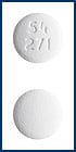 Pill Finder: 54 271 White Round - Medicine.com