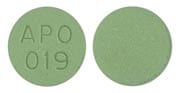 Pill Finder: APO 019 Green Round - Medicine.com