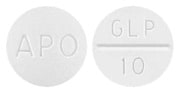 Pill Finder: APO GLP 10 White Round - Medicine.com