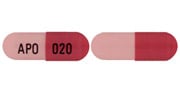 Pill Finder: APO 020 Pink Capsule-shape - Medicine.com