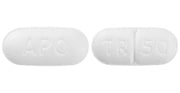 Pill Finder: APO TR 50 White Elliptical / Oval - Medicine.com