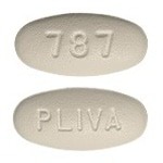 Pill Finder: PLIVA 787 White Elliptical / Oval - Medicine.com
