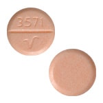 Pill Finder: 3571 V Orange Round - Medicine.com