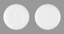 Pill Finder: Z5 White Round - Medicine.com