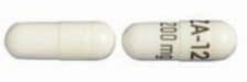 Pill Finder: ZA-12 200 mg White Capsule-shape - Medicine.com