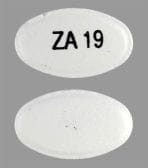 Pill Finder: ZA 19 White Elliptical / Oval - Medicine.com