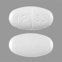 Pill Finder: MP 85 White Elliptical / Oval - Medicine.com