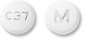 Pill Finder: M C37 White Round - Medicine.com