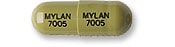 Pill Finder: MYLAN 7005 MYLAN 7005 Green Capsule-shape - Medicine.com