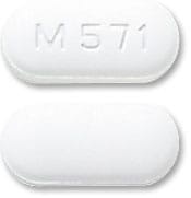 Pill Finder: M 571 White Elliptical / Oval - Medicine.com