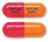Pill Finder: MYLAN 6202 MYLAN 6202 Red Capsule-shape - Medicine.com