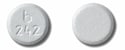 Pill Finder: b 242 White Round - Medicine.com