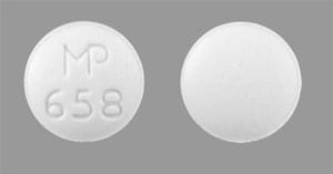 Pill Finder: MP 658 White Round - Medicine.com