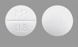 Pill Finder: MP 118 White Round - Medicine.com