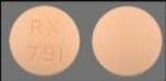 Pill Finder: RX 791 Tan Round - Medicine.com