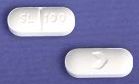 Pill Finder: SL 100 > White Elliptical / Oval - Medicine.com