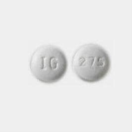 Pill Finder: IG 275 White Round - Medicine.com