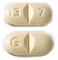 Pill Finder: G 13 7 Yellow Elliptical / Oval - Medicine.com