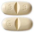 Pill Finder: G 13 9 Yellow Elliptical / Oval - Medicine.com