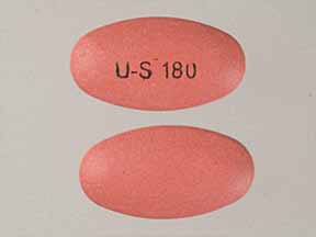 Pill Finder: U-S 180 Pink Elliptical / Oval - Medicine.com