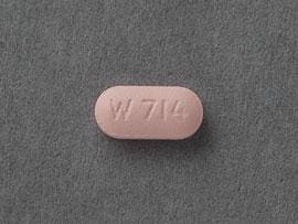 Pill Finder: W 714 Pink Capsule-shape - Medicine.com