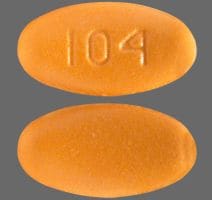 Pill Finder: 104 Yellow Elliptical / Oval - Medicine.com