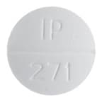 Pill Finder: IP 271 White Round - Medicine.com