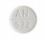Pill Finder: AN 572 White Round - Medicine.com