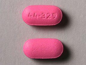 Pill Finder: 44 329 Pink Elliptical / Oval - Medicine.com