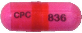 Pill Finder: CPC 836 Pink Capsule-shape - Medicine.com