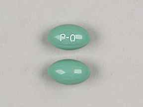 Pill Finder: P-0 Green Capsule-shape - Medicine.com