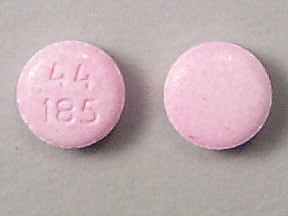 Pill Finder: 44 185 Pink Round - Medicine.com