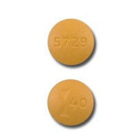 Pill Finder: Logo 40 5729 Tan Round - Medicine.com