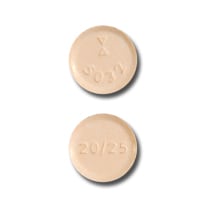 Pill Finder: 20/25 Logo 5032 Orange Round - Medicine.com