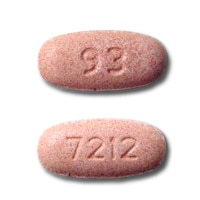 Pill Finder: 93 7212 Red Elliptical / Oval - Medicine.com