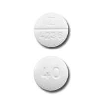 Pill Finder: Z 4236 40 White Round - Medicine.com